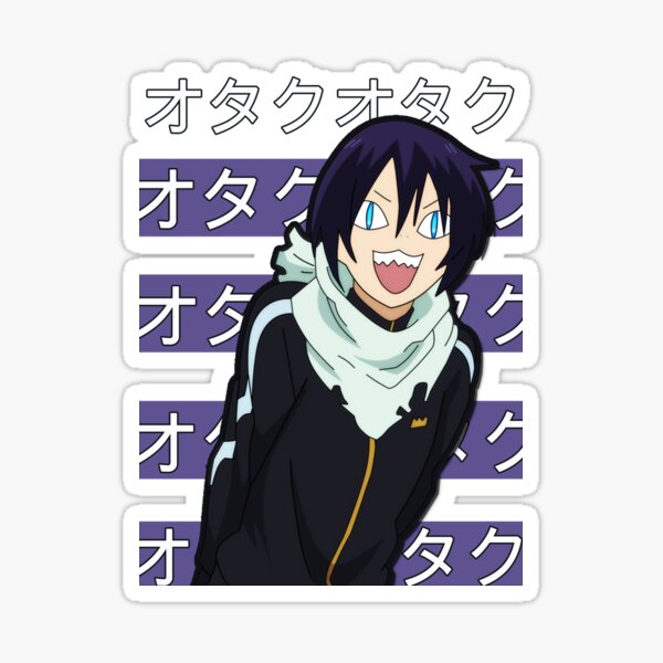 "Yato Noragami Anime" Sticker for Sale by Leomordd | Redbubble