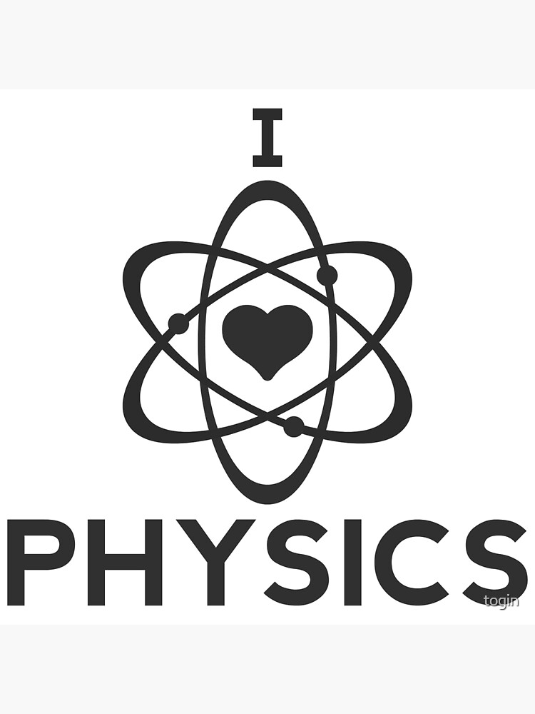 I Love Physics Logo