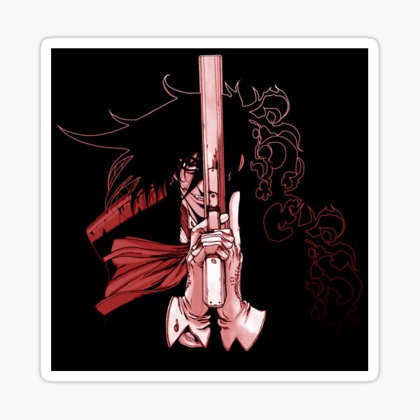 "Alucard Hellsing" Sticker von Fr0zenX | Redbubble