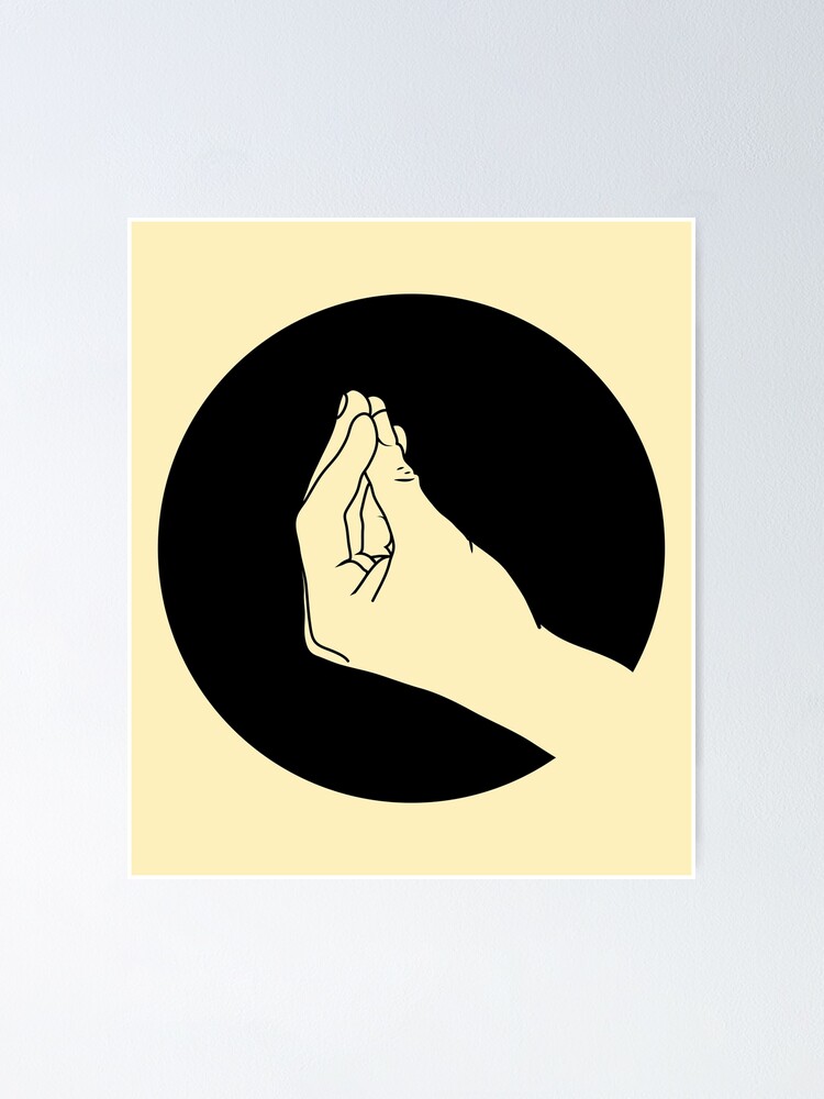 "Greek Hand Gesture" Poster for Sale by LuludiLemoni | Redbubble