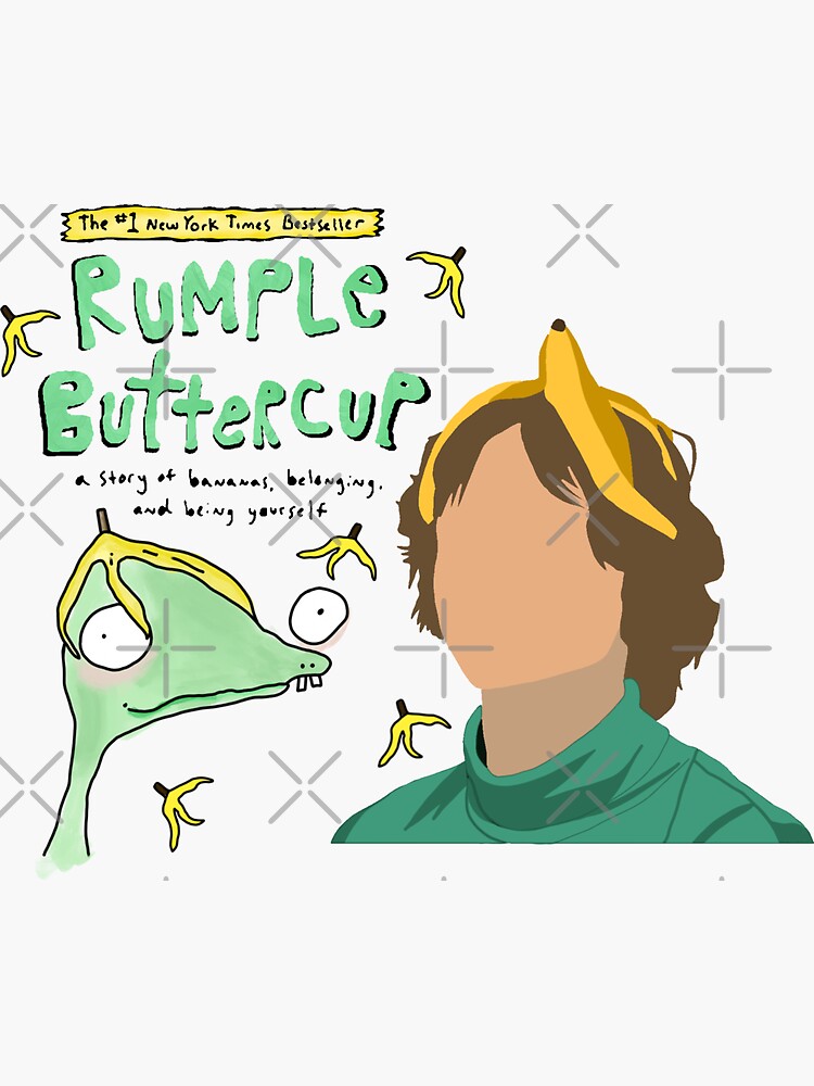 "Matthew Gray Gubler (Rumple Buttercup) " Sticker for Sale by ...