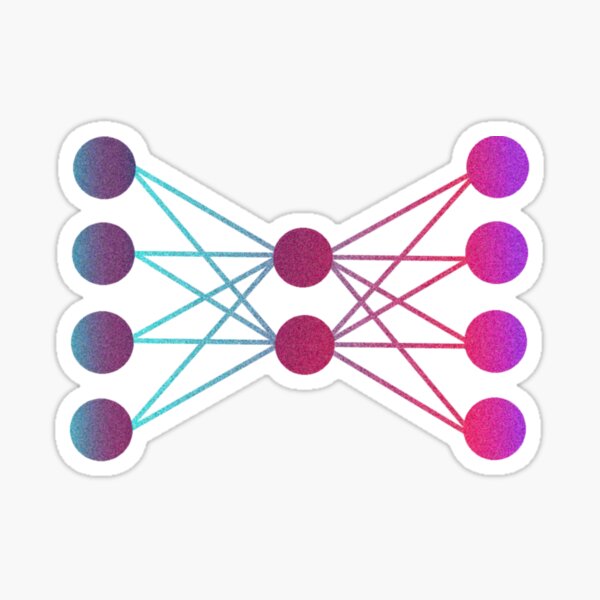"Autoencoder Deep Learning Neural Network" Sticker for Sale by dzyndu ...