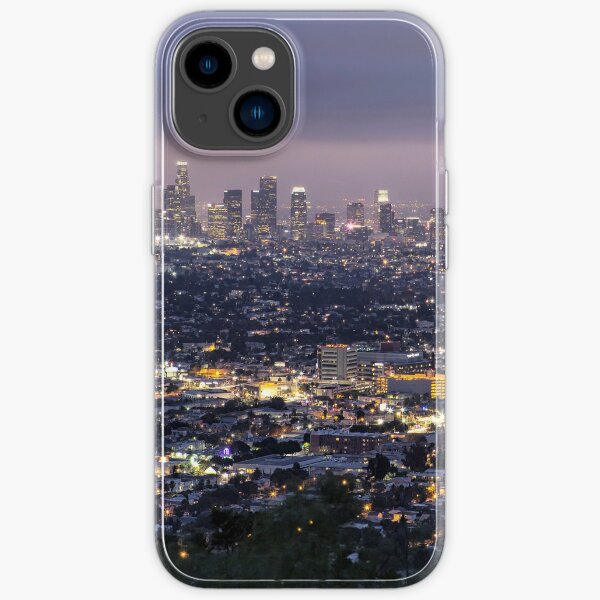 "Los Angeles at Night from the Griffith Park Observatory" iPhone Case ...
