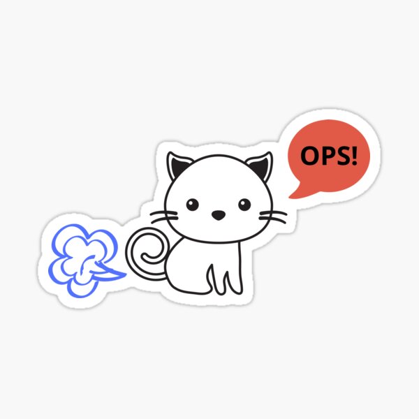 "FART" Sticker by DeCortona | Redbubble