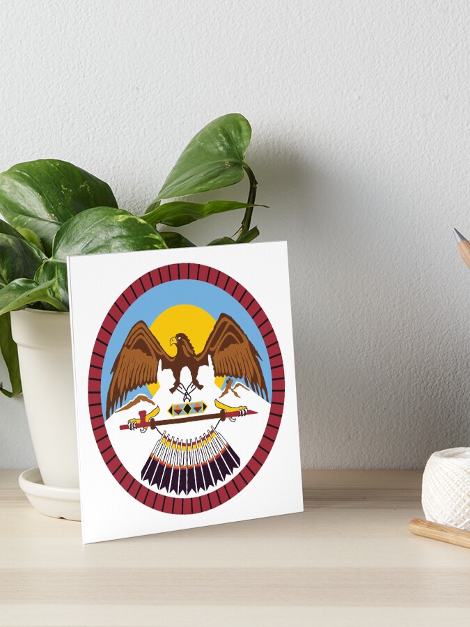 "Ute Indian Tribe of the Uintah and Ouray Reservation Official Flag HD ...