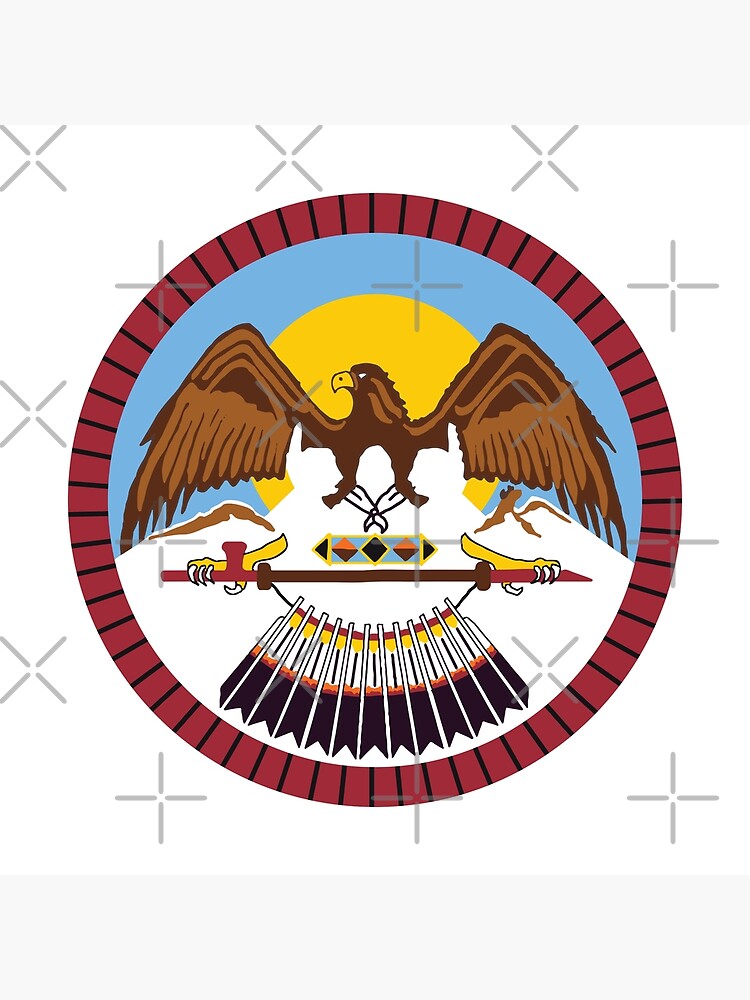 "Ute Indian Tribe of the Uintah and Ouray Reservation Official Flag HD ...