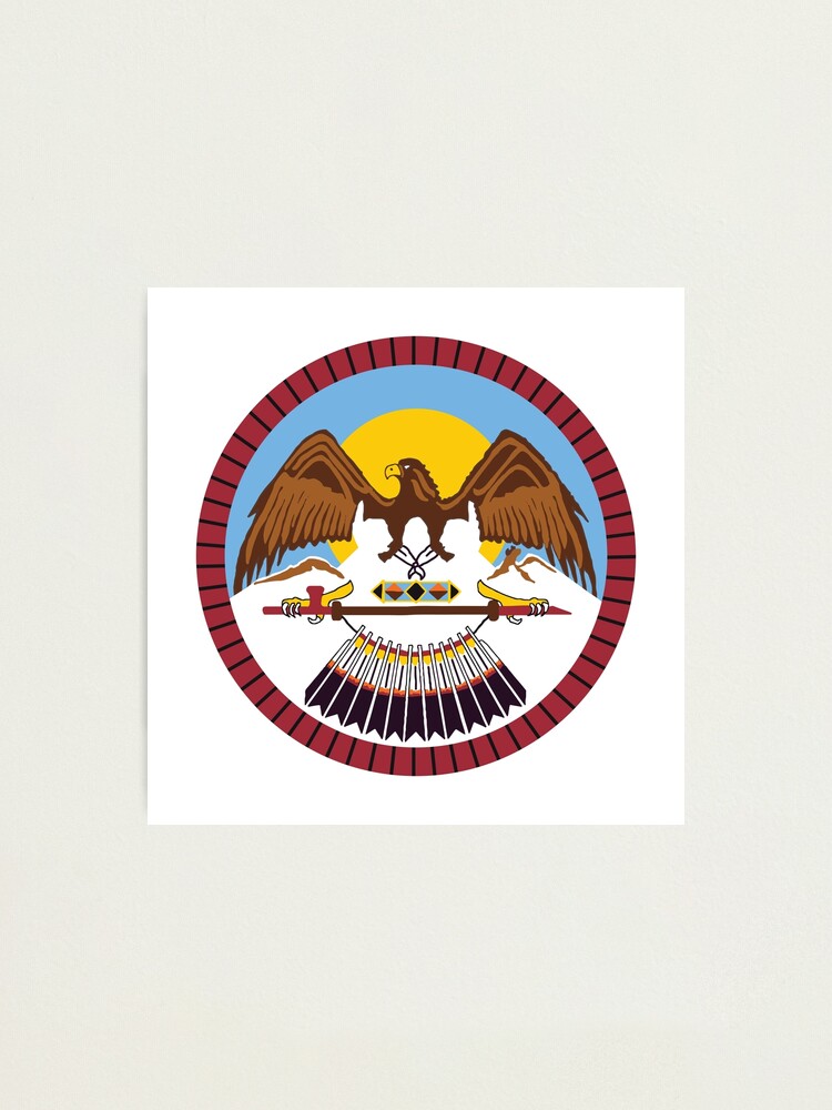 "Ute Indian Tribe of the Uintah and Ouray Reservation Official Flag HD ...