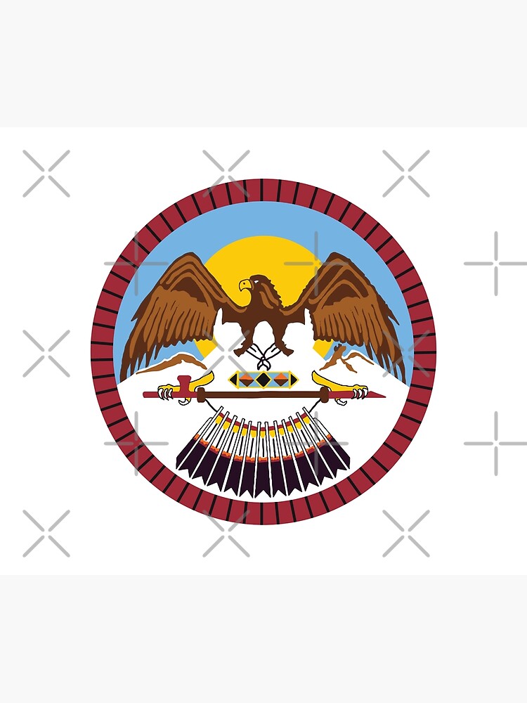 "Ute Indian Tribe of the Uintah and Ouray Reservation Official Flag HD ...
