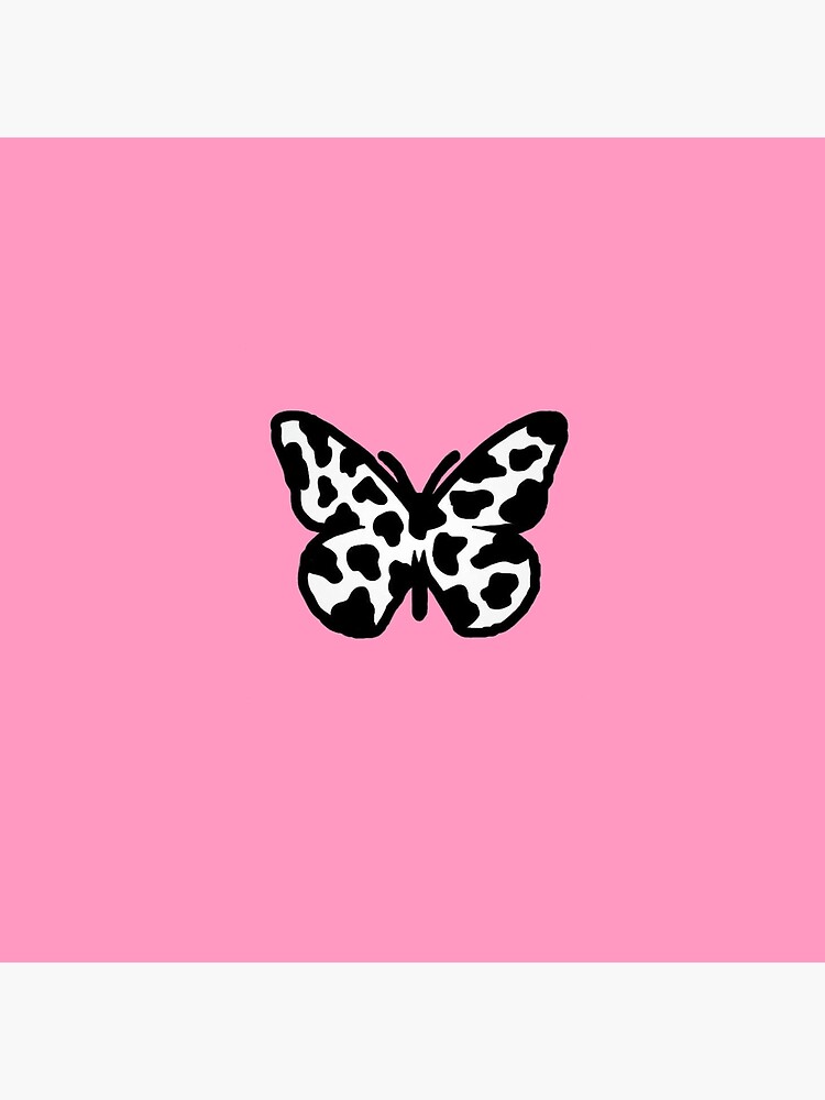 "Cow print butterfly " Poster by digitaldrawart | Redbubble