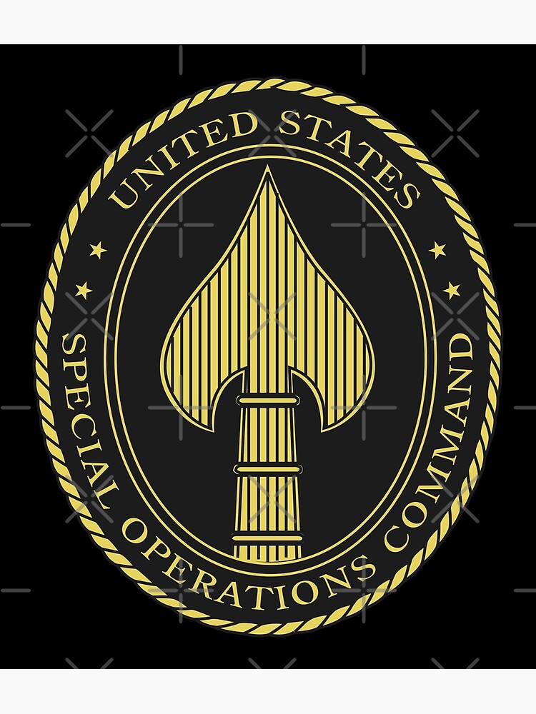 "UNITED STATES SPECIAL OPERATIONS COMMAND SOCOM" Poster for Sale by ...