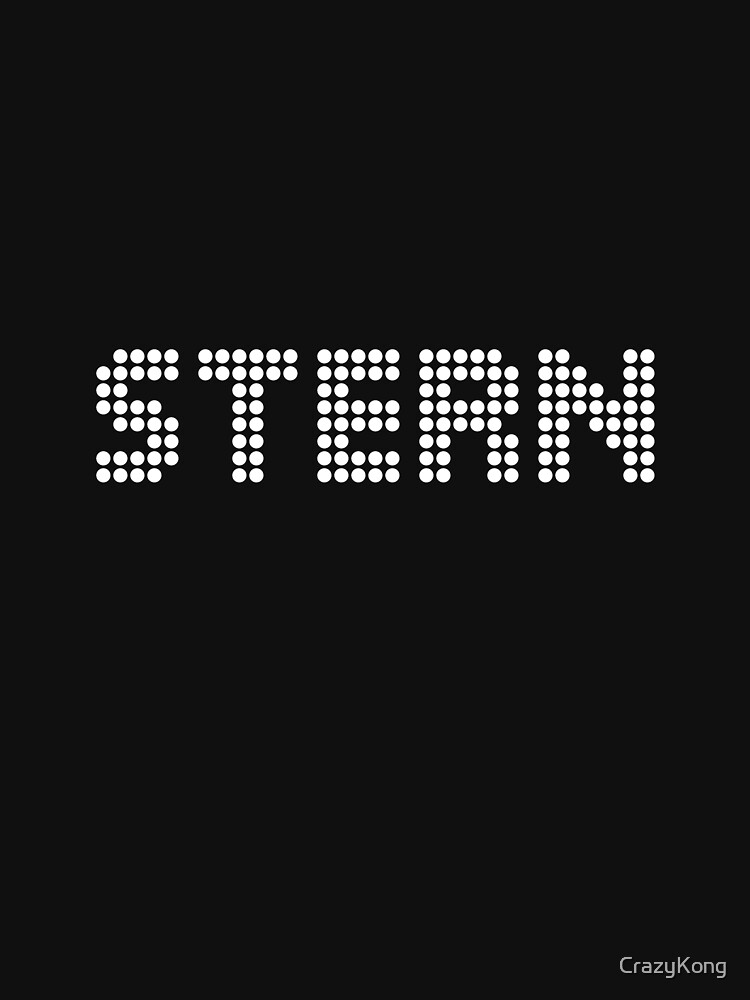 "Stern arcade logo" T-shirt for Sale by CrazyKong | Redbubble | classic ...