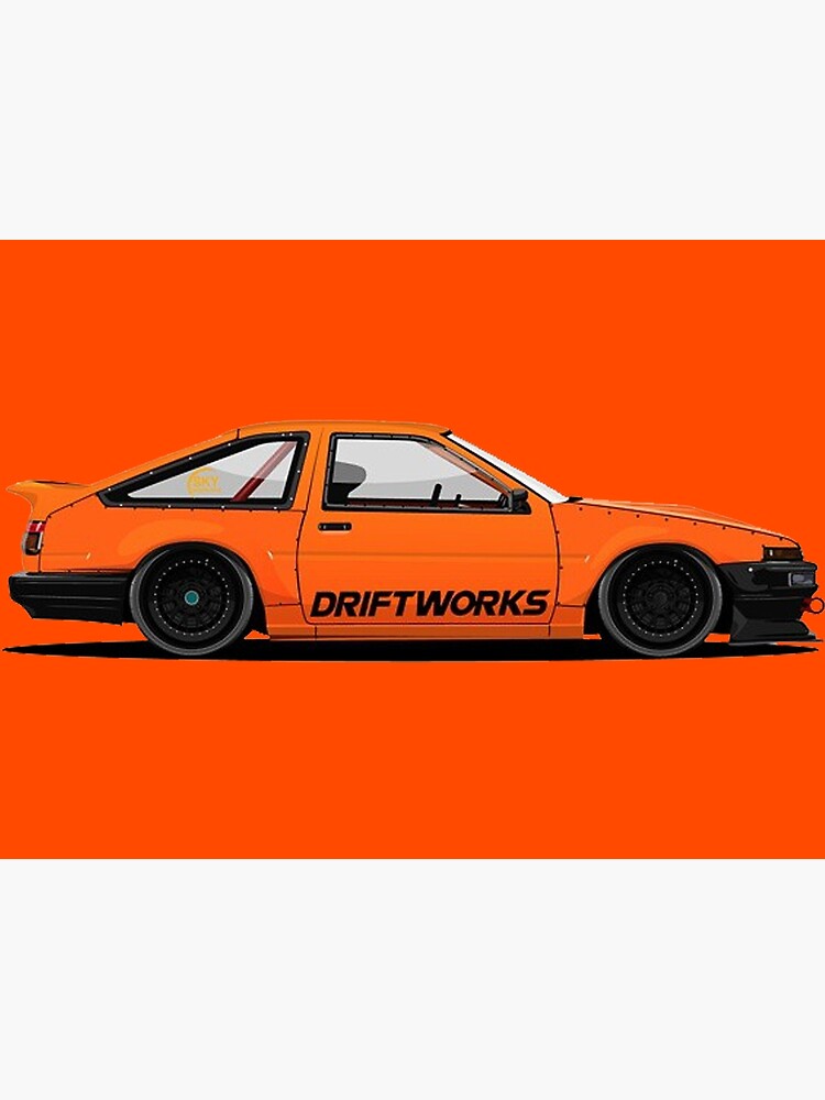 "Driftworks - DW86 AE86" Poster von Farintosh | Redbubble