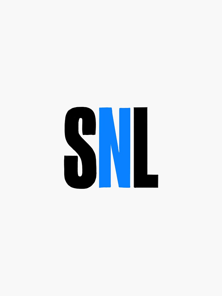 "SATURDAY NIGHT LIVE- SNL" Sticker for Sale by SamanthaMaria | Redbubble