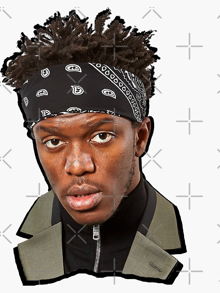"KSI look" Sticker for Sale by Fools-and-Fools | Redbubble