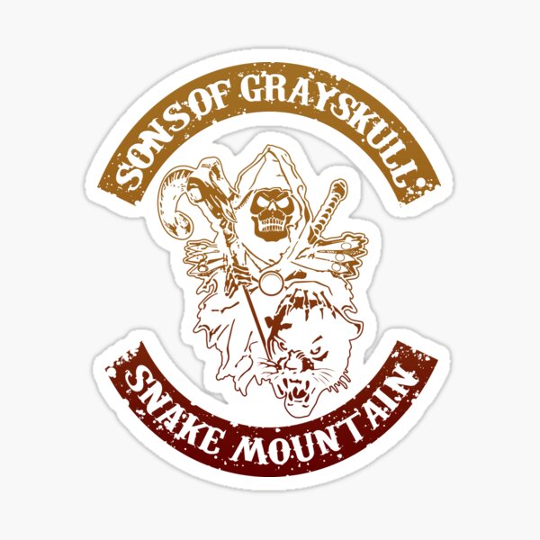"Castle Grayskull - Sons Of Grayskull" Sticker for Sale by StressDrive ...