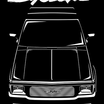 "GMC Syclone 1991" Sticker for Sale by V8social | Redbubble