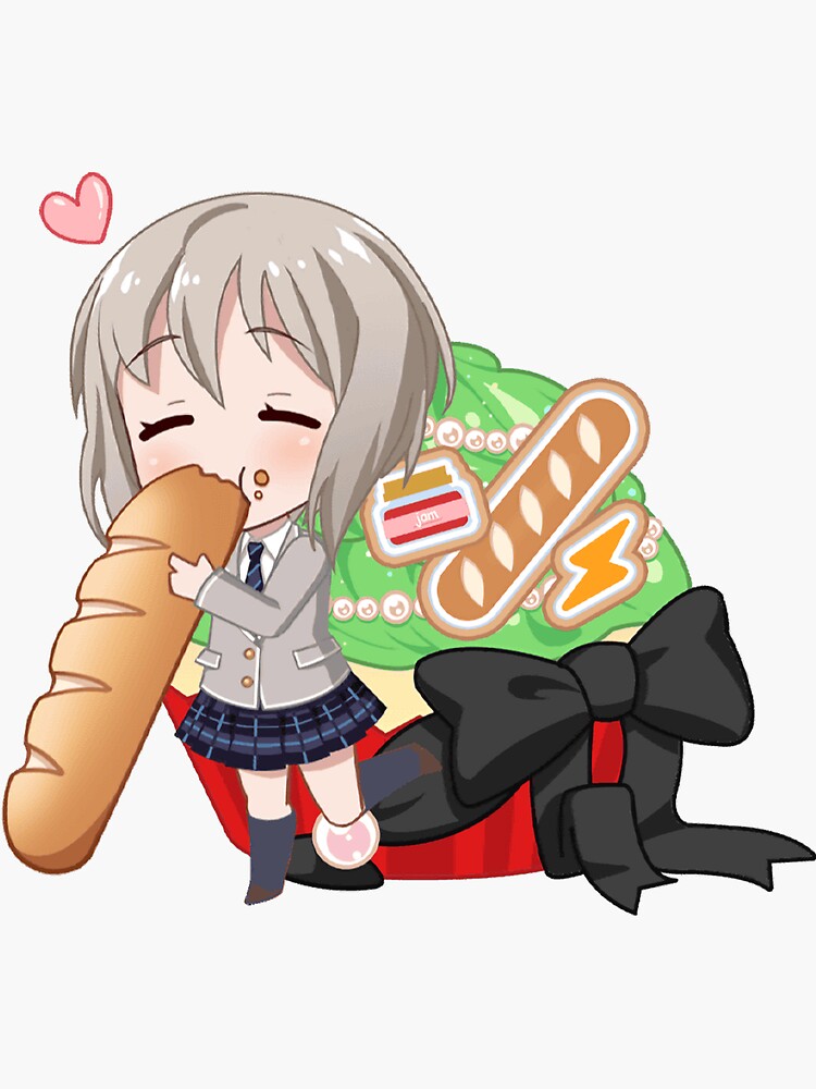 "Moca Aoba Birthday" Sticker for Sale by misakiokusawa | Redbubble