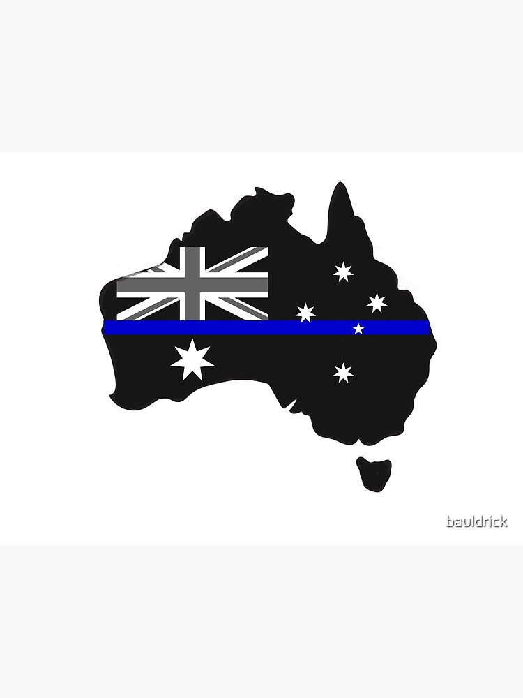 "Australian Police -Thin Blue Line Edition- " Poster for Sale by ...