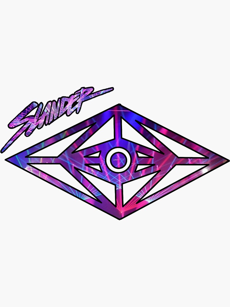 "Slander the eye logo" Sticker by agursahaney | Redbubble