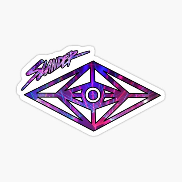 "Slander the eye logo" Sticker by agursahaney | Redbubble