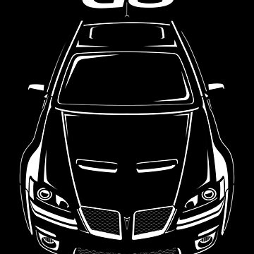 "Pontiac G8 2008-2009" Sticker for Sale by V8social | Redbubble