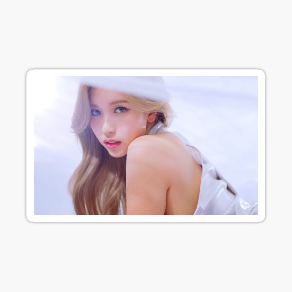 "Twice - Angelic Mina - Design" Sticker for Sale by sillyaprons | Redbubble