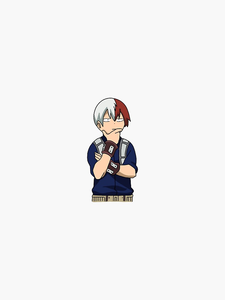 "Derpy todoroki" Sticker by Ngan1232 | Redbubble