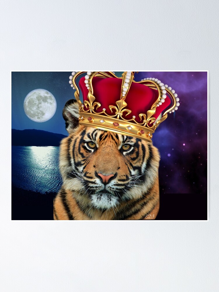 "Loyal Tiger" Poster by EvinDeJesus | Redbubble