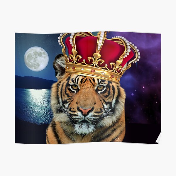 "Loyal Tiger" Poster by EvinDeJesus | Redbubble