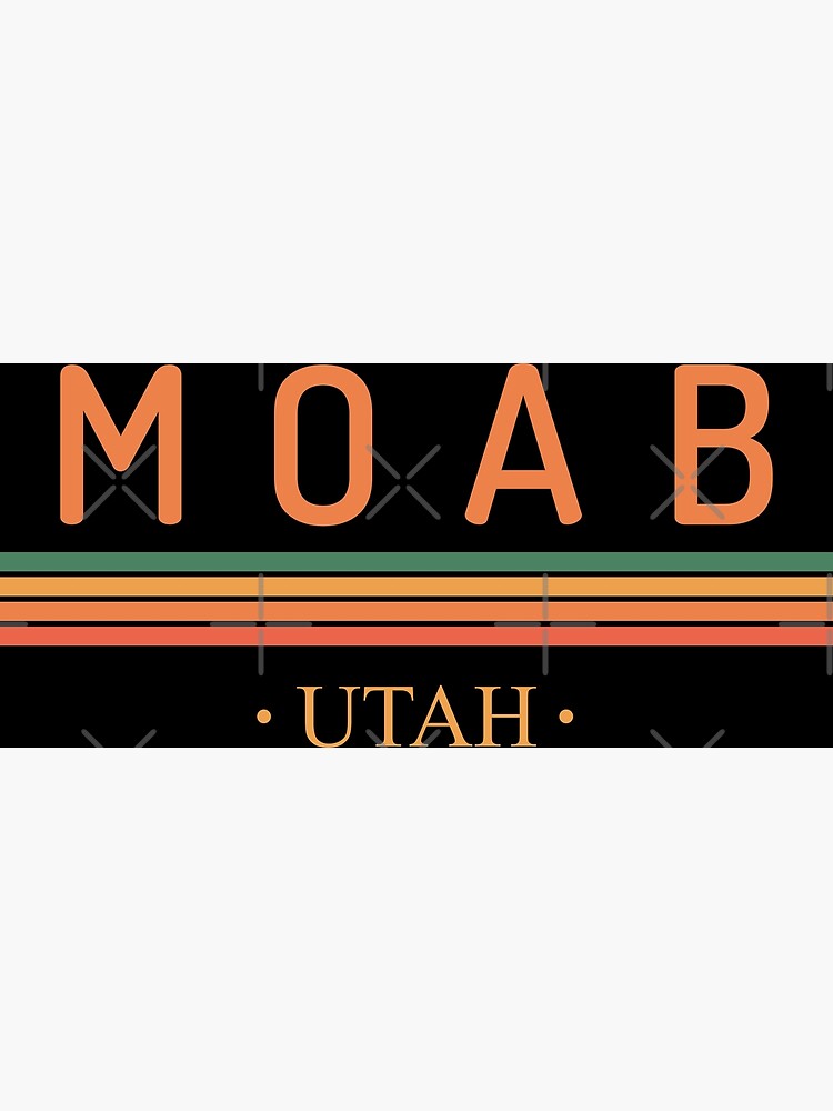 "Moab Utah" Poster for Sale by B3N-arts | Redbubble