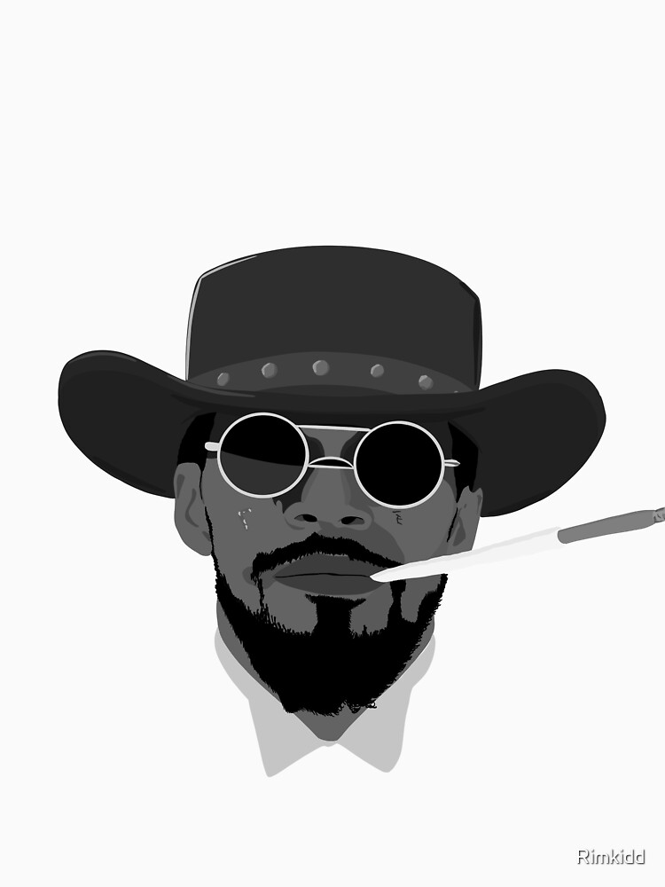 "Django from Django Unchained Black and White" Essential T-Shirt by ...