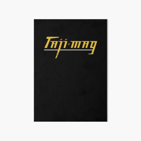 "Taji Mag Logo" Art Board Print by tajimagazine | Redbubble