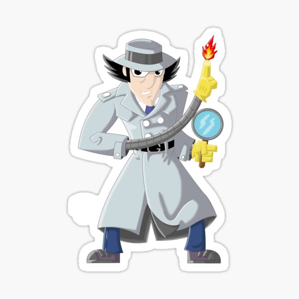 "The Inspector" Sticker for Sale by DrewBird | Redbubble