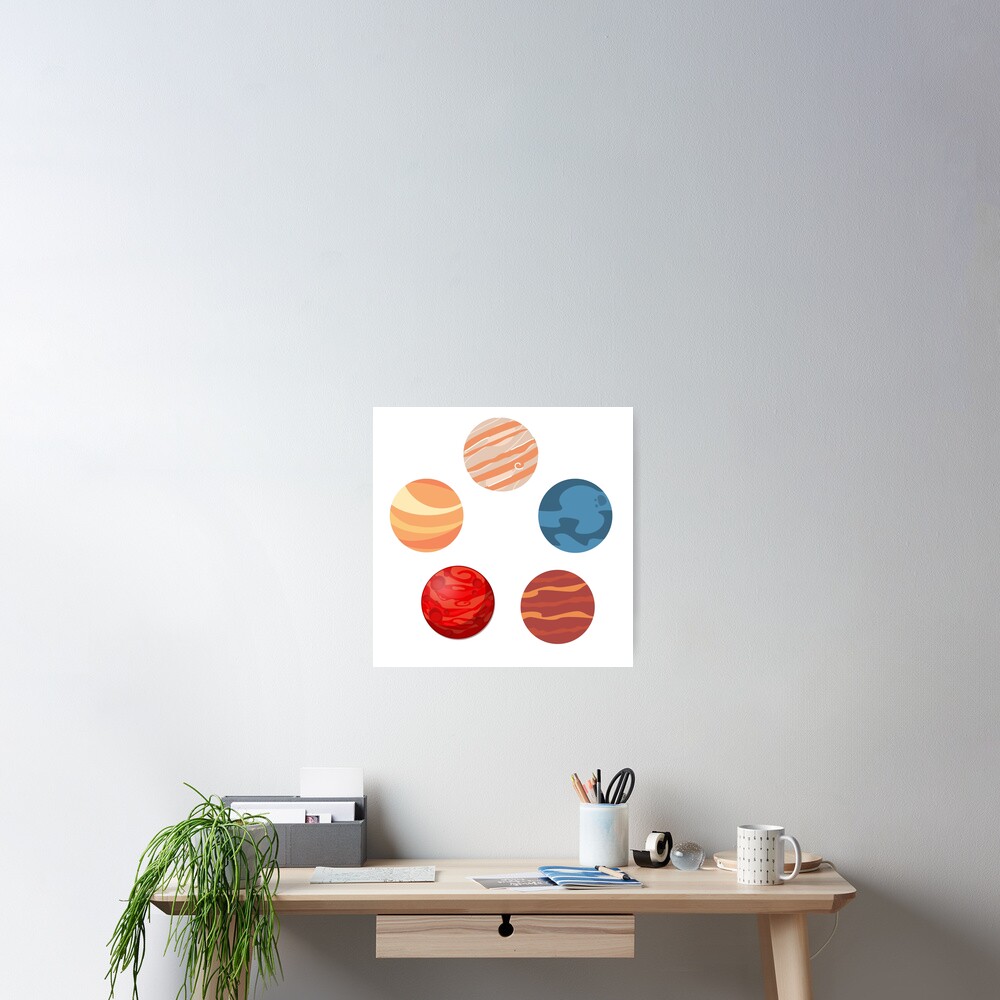 "PLANETS | solar system aesthetic" Poster for Sale by valoryy | Redbubble