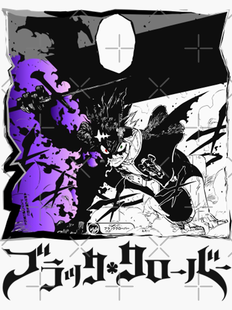 "Asta fanart" Sticker for Sale by BraxtonAbshire | Redbubble