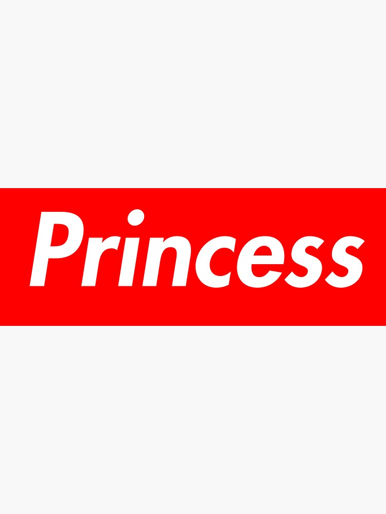 Princess Red Funny Saying Slogan Quotes Humour Sticker By Dankmemes84