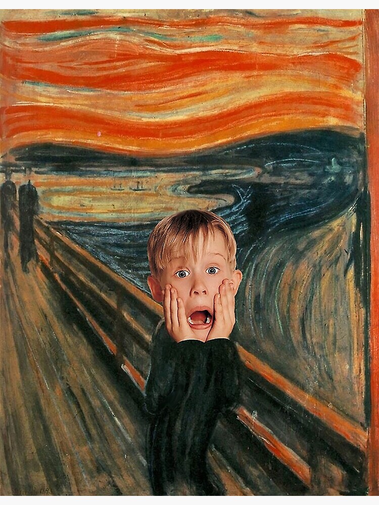 "The Scream - We Forget Kevin " Poster by monaghanjames | Redbubble