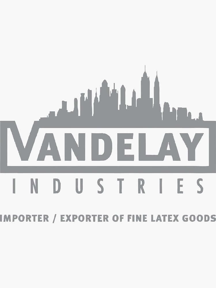 "BEST SELLER - Vandelay Industries Merchandise" Sticker for Sale by ...