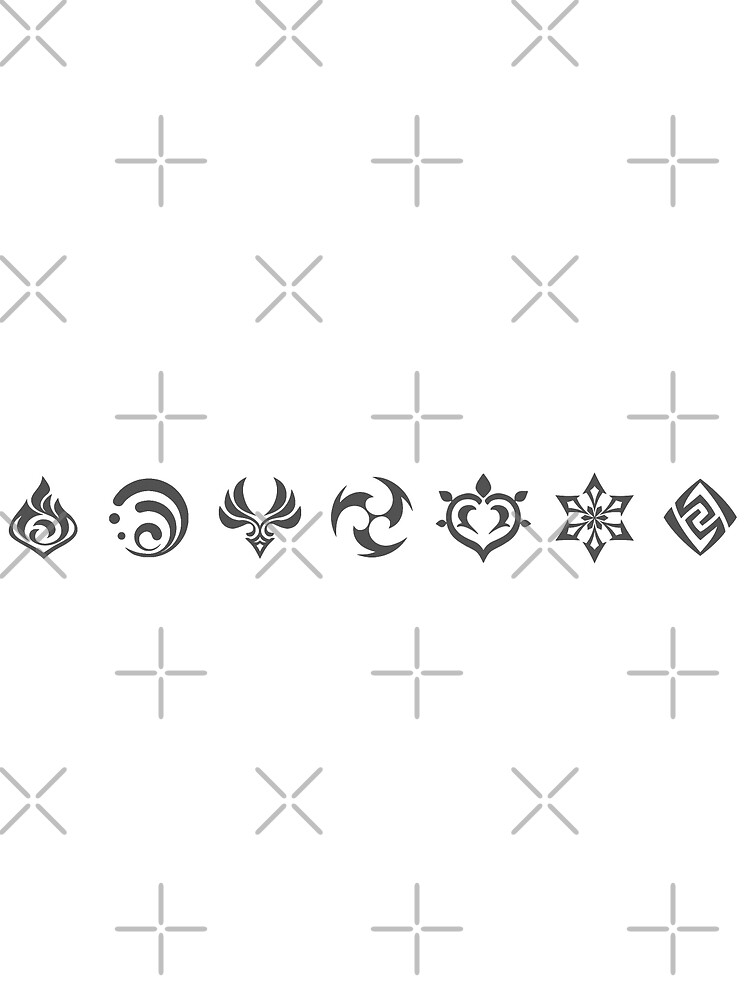 "Genshin Impact Elements Loading Screen" Art Print for Sale by ...