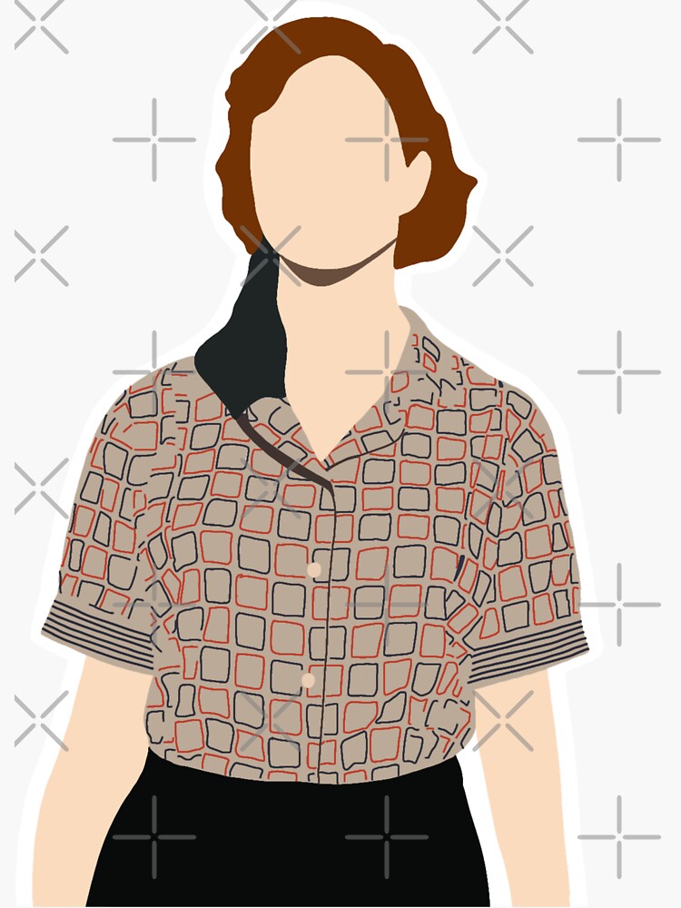 "Beth Harmon The Queen's Gambit" Sticker for Sale by jocelapng | Redbubble