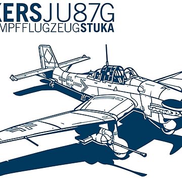 "Stuka Tank Buster" Sticker for Sale by b24flak | Redbubble