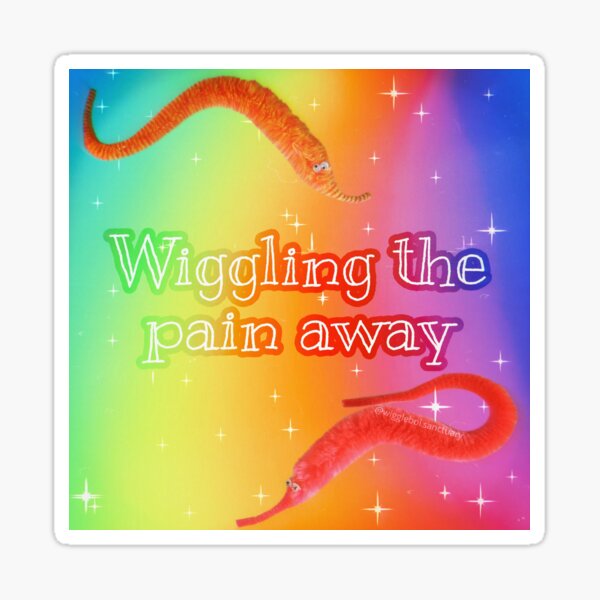 "Worm meme" Sticker for Sale by sn0wyb0iii | Redbubble