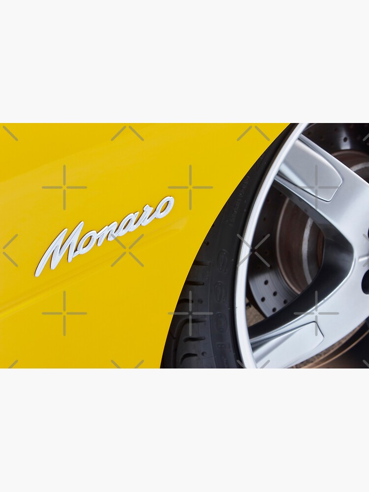 "Yellow Holden Monaro" Sticker by jjphoto | Redbubble