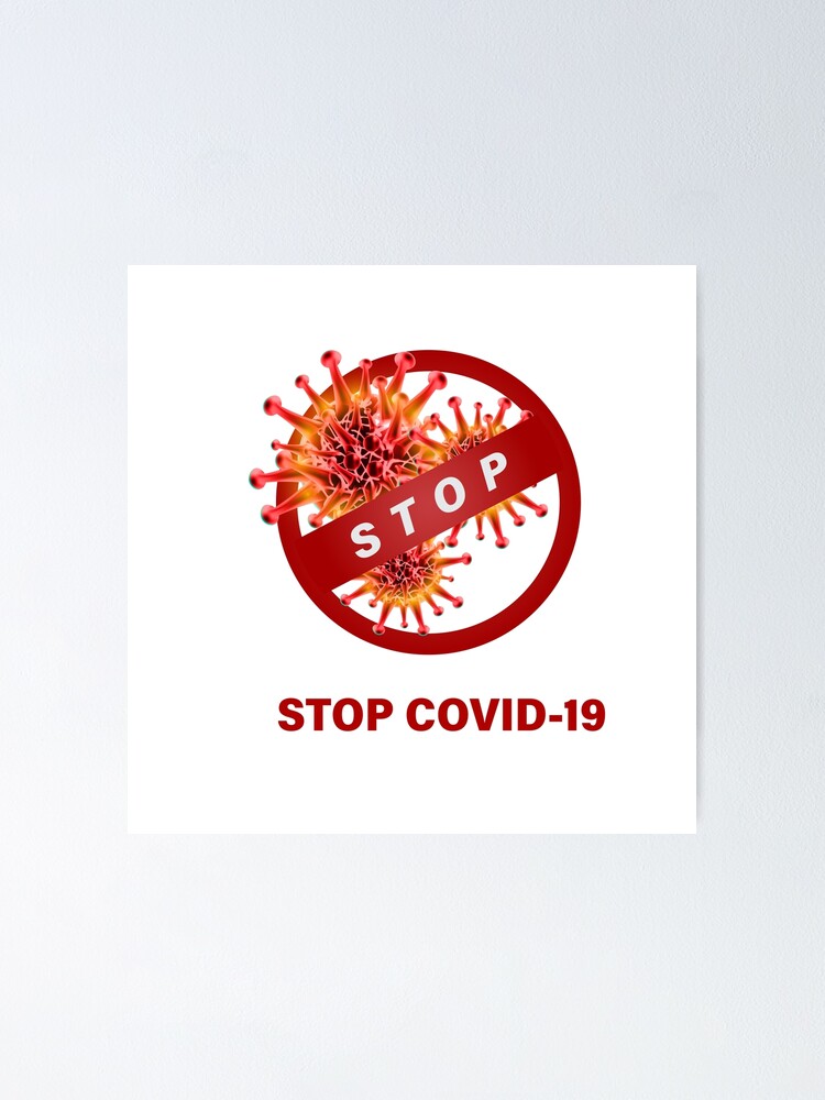 "Stop disease" Poster by NikolayNekrylov | Redbubble