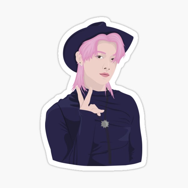 "TXT Blue Hour Yeonjun" Sticker for Sale by Whalien-Studio | Redbubble