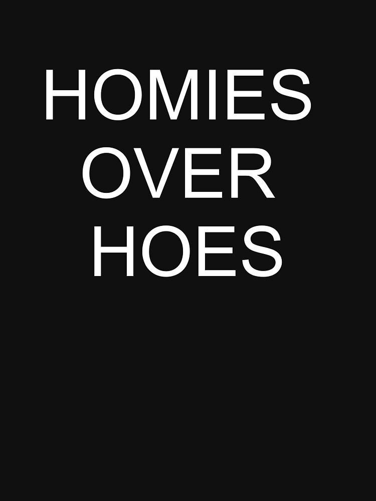 T-shirt « Homies over hoes boondocks », par jaycambridge | Redbubble