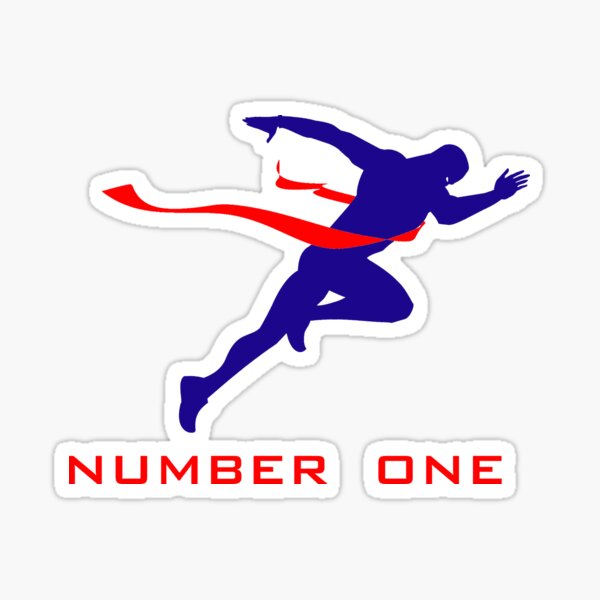 "number one" Sticker for Sale by SweetMoments | Redbubble