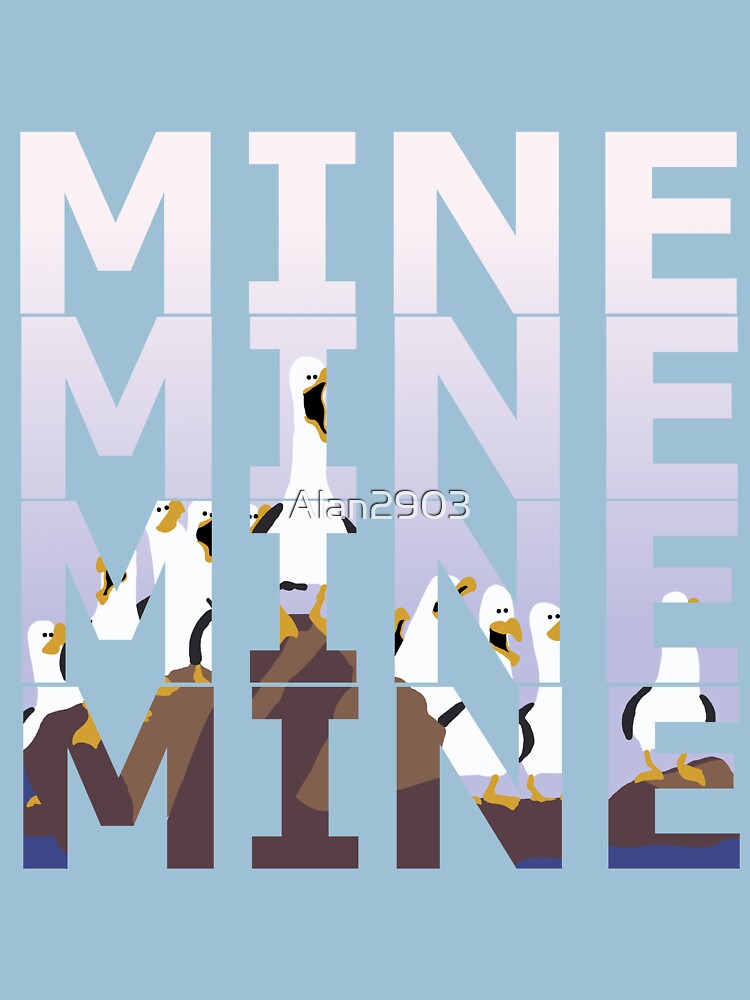 "Mine - seagull" T-shirt for Sale by Alan2903 | Redbubble | mine t ...