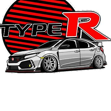 "Civic r" Sticker by seb7724 | Redbubble