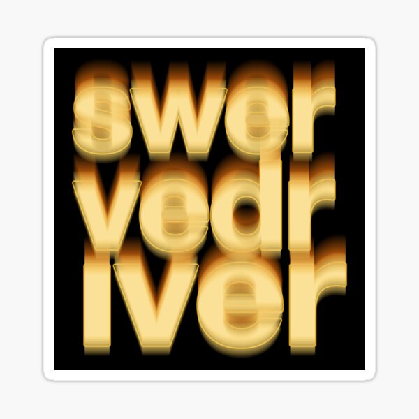 "Swervedriver // fanart" Sticker by Arvillaino | Redbubble